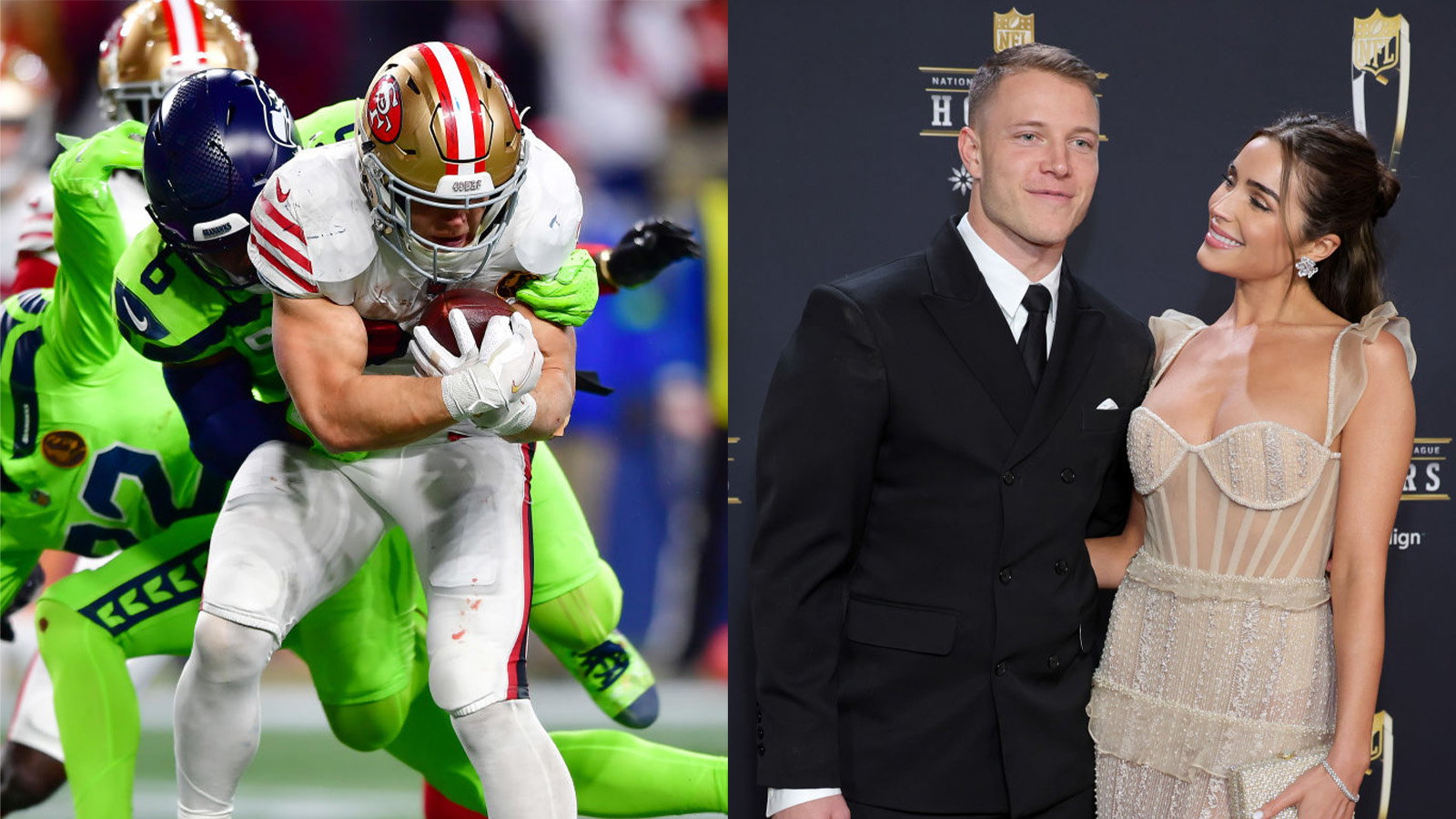 Olvia Culpo Gives BTS Look At Toll Of NFL On Christian McCaffrey
