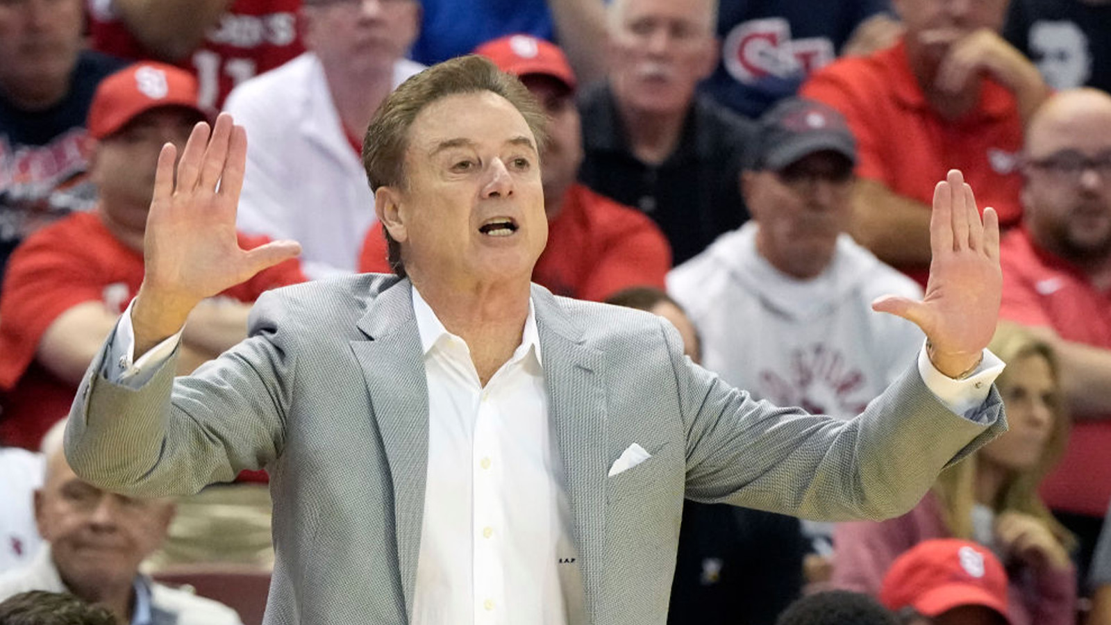 Rick Pitino Put On 'Fraud Watch' By Fans After St. John's 2nd Loss