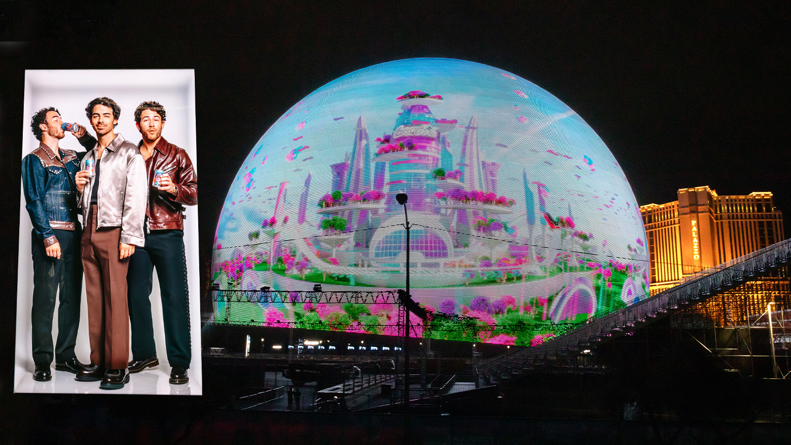 Jonas Brothers Fuel Rumors About The 'Sphere' With A.I. Takeover