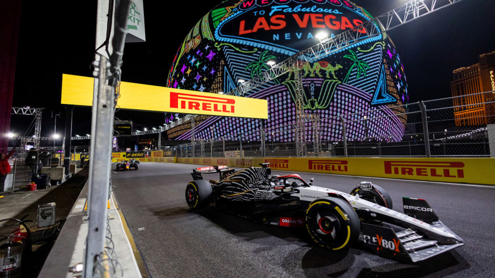 Epic Viral Visuals Of The 'Sphere' Save F1's Las Vegas Grand Prix