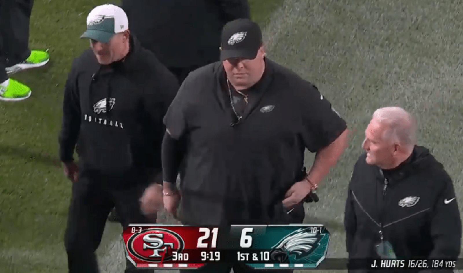 Eagles Security Guard 'Big Dom' Gets Ejected After Heated Incident With ...