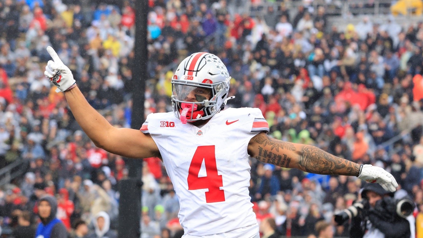 Former Ohio State WR Julian Fleming Commits To Penn State