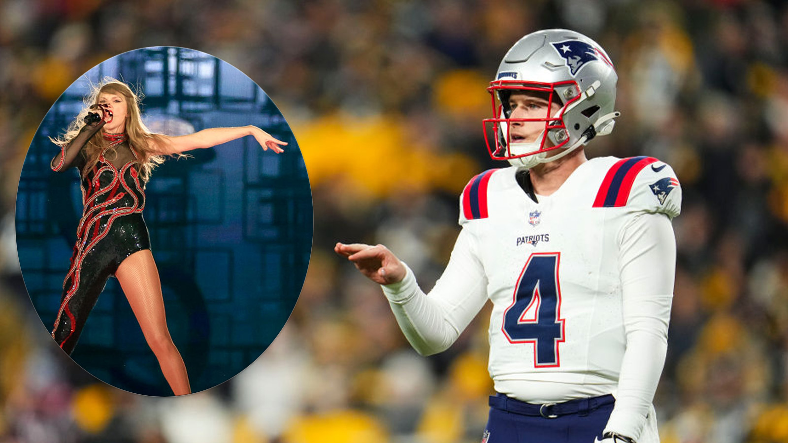 Taylor Swift Fans Turn On Bailey Zappe After His Fandom Denial