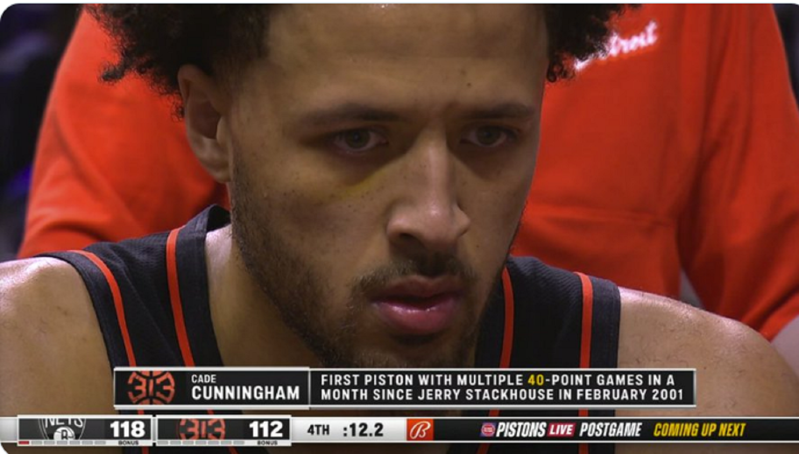 Pistons' Cade Cunningham Looked Traumatized After Team's Historic Loss ...