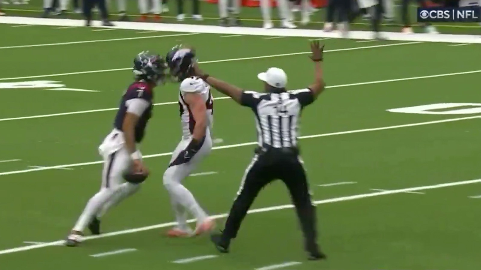 CJ Stroud Pulls Veteran Move By Drawing Flag For Trying To Fight