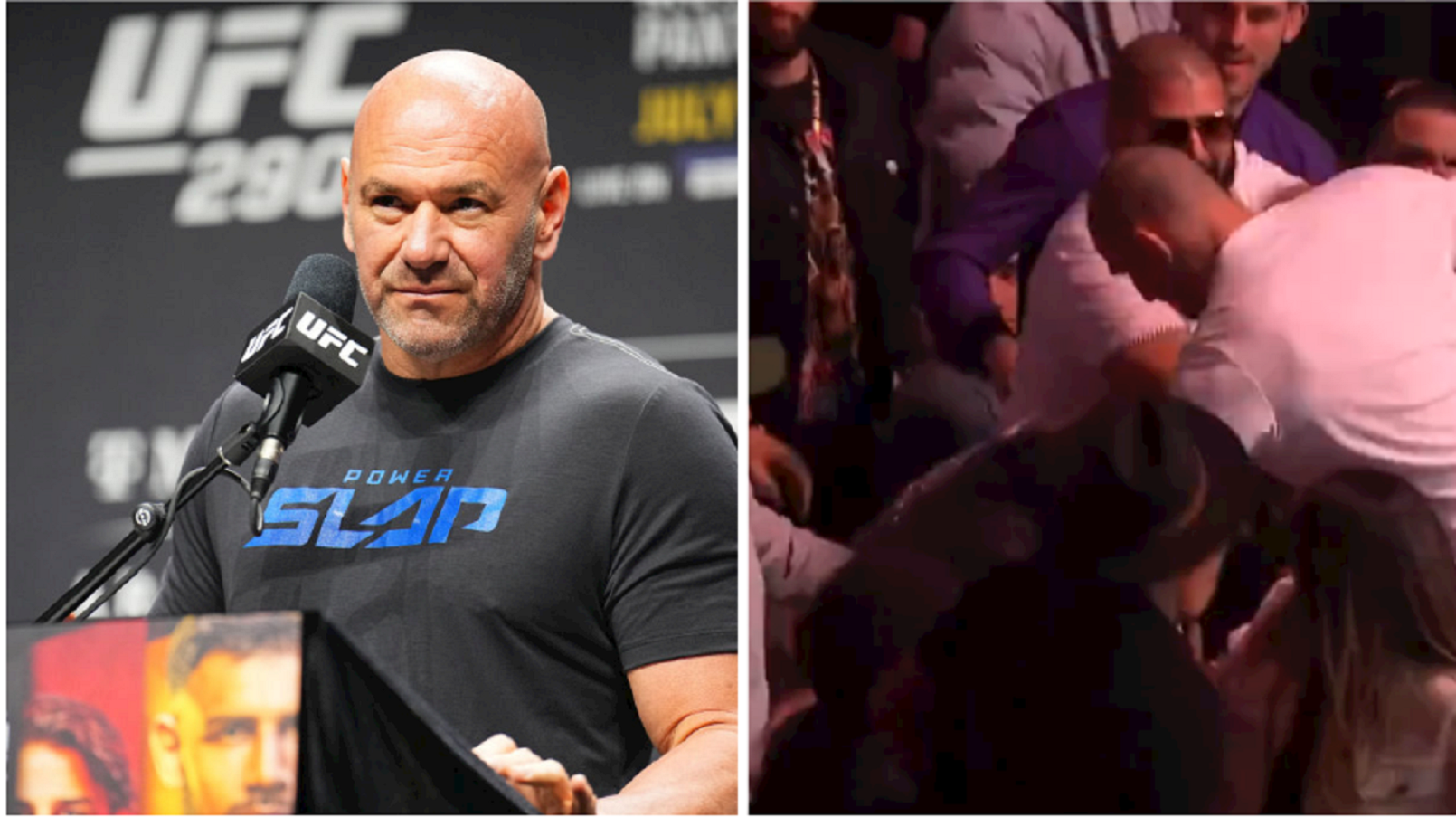 Dana White Reacts To Sean Strickland Asking Kids To Move Before ...