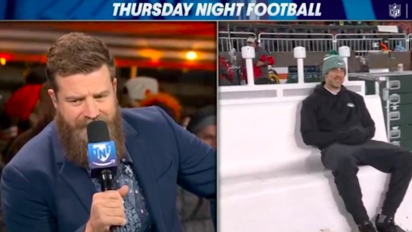 Ryan Fitzpatrick Trolls Aaron Rodgers With Vax Comments (Video)