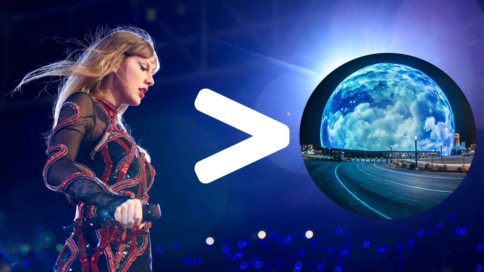 Taylor Swift Dominates Ticket Sales For The 'Sphere' In Las Vegas