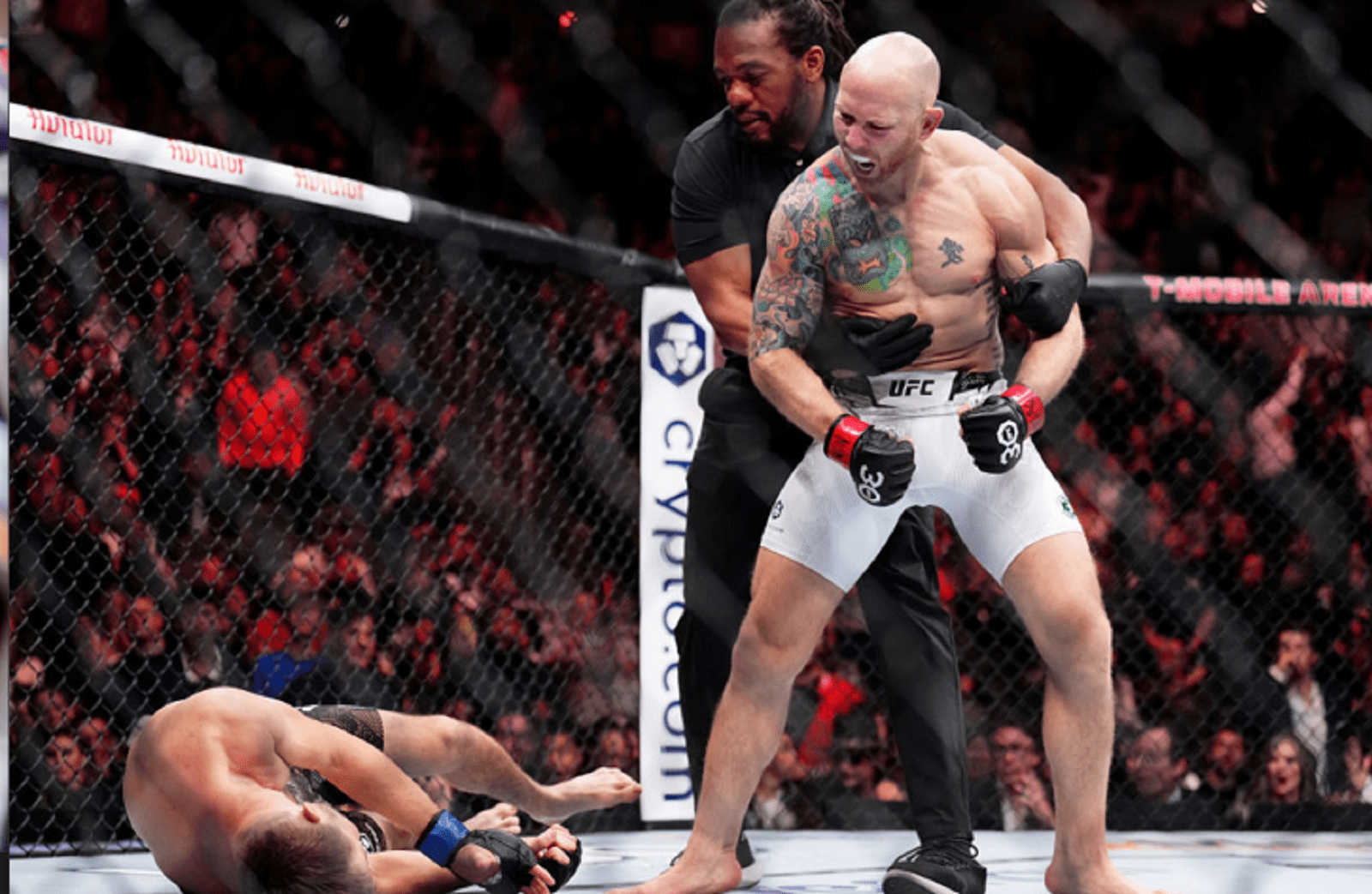 Josh Emmett's Brutal Knockout Of Byrce Mitchell Turns Scary At UFC 296 ...