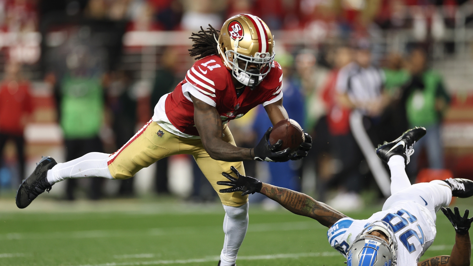 Brandon Aiyuk Reacts To Not Having SportsCenter's No. 1 Play