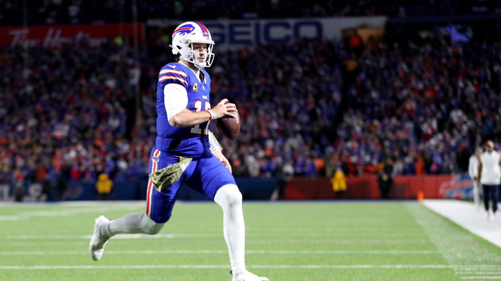 Watch: Josh Allen Greets Bills Mafia After Huge Game