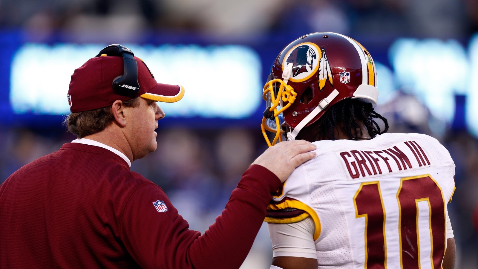 Jay Gruden Throws Big Blows With RGIII In Heated Exchange