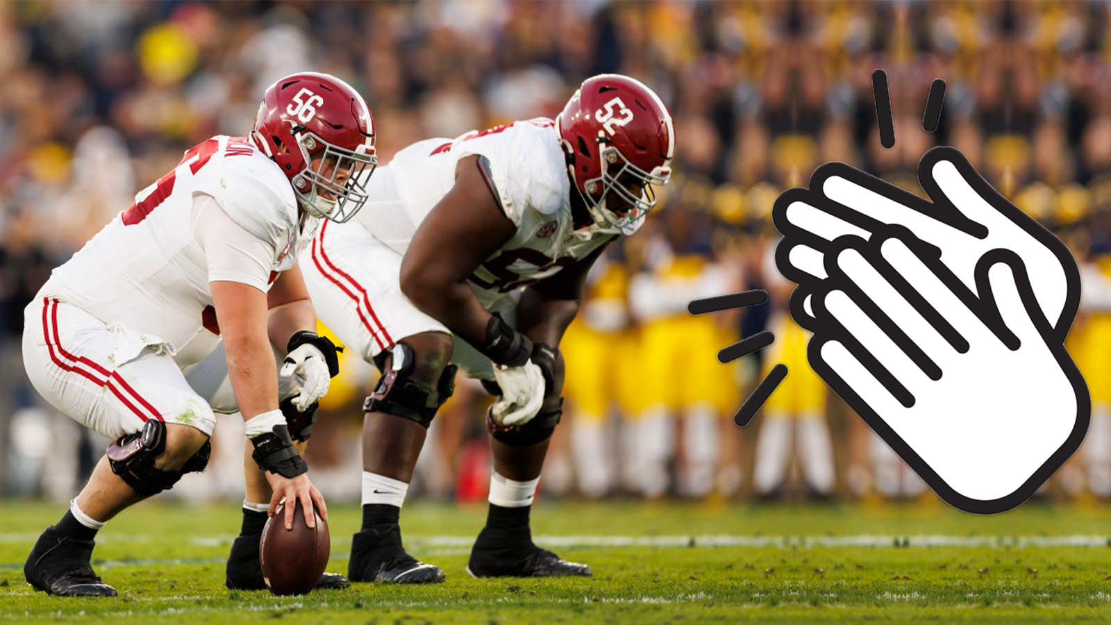 Nick Saban Blames Rose Bowl Snap Failures On Clap-Like Noises