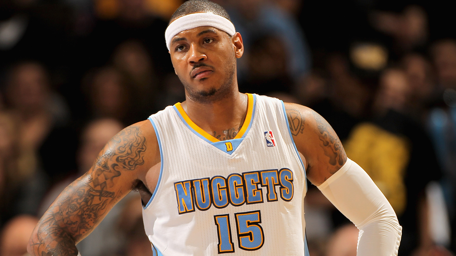 Carmelo Anthony Not Happy Nuggets Let Nikola Jokic Wear #15