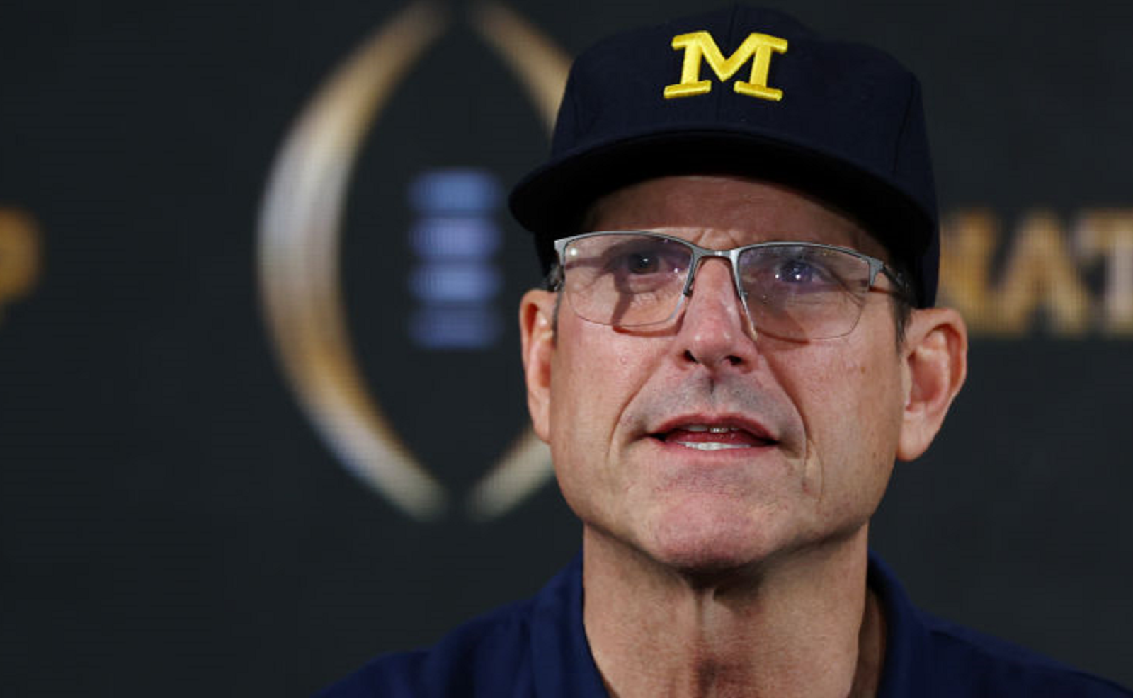 'We're Innocent' Jim Harbaugh Responds To Sign-Stealing Scandal Question After Winning National ...