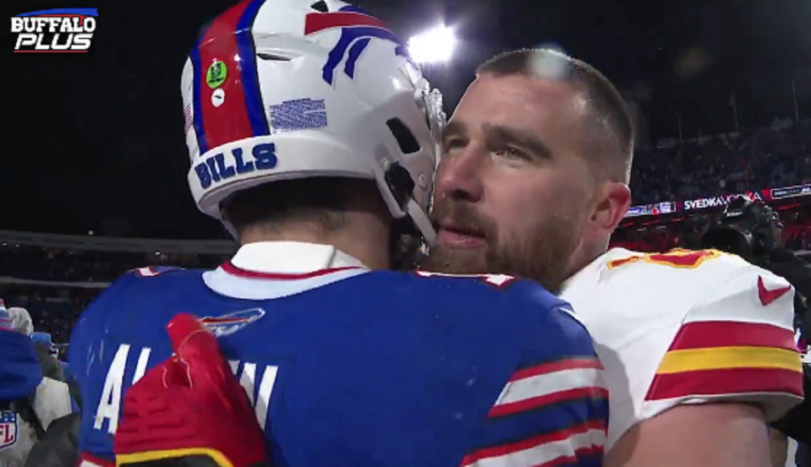 Travis Kelce Had Classy Message For Josh Allen During Viral Handshake After Chiefs-Bills Game ...