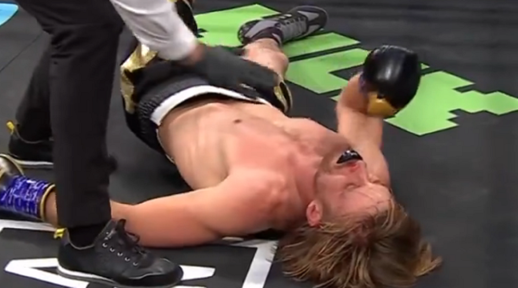 'Fake Logan Paul' Viciously Knocked Out In Celebrity Boxing Match ...