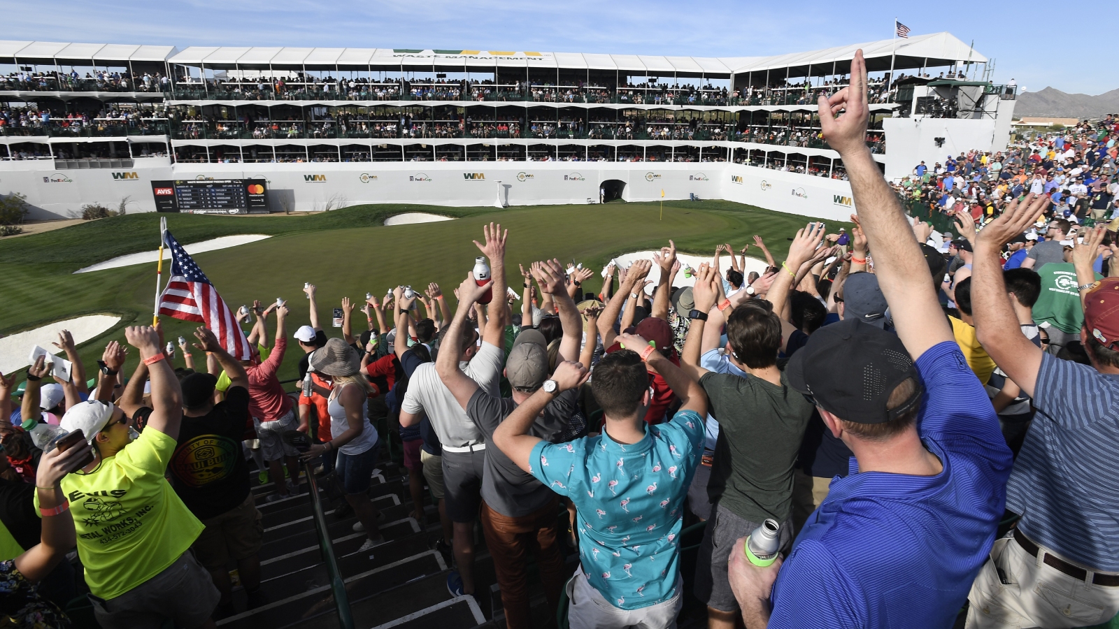 LIV Las Vegas, Waste Management Compete For Best Party Hole
