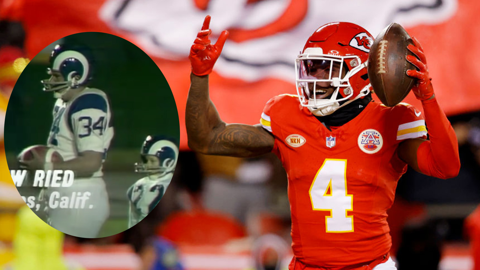 Chiefs WR Has Mind Blown By The Size Of 13-Year-Old Andy Reid