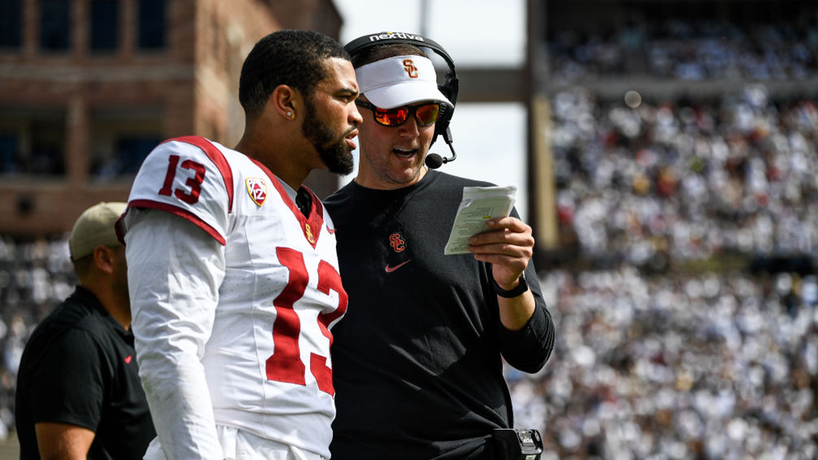 Lincoln Riley Sets Record Straight On Caleb Williams' Draft Hopes