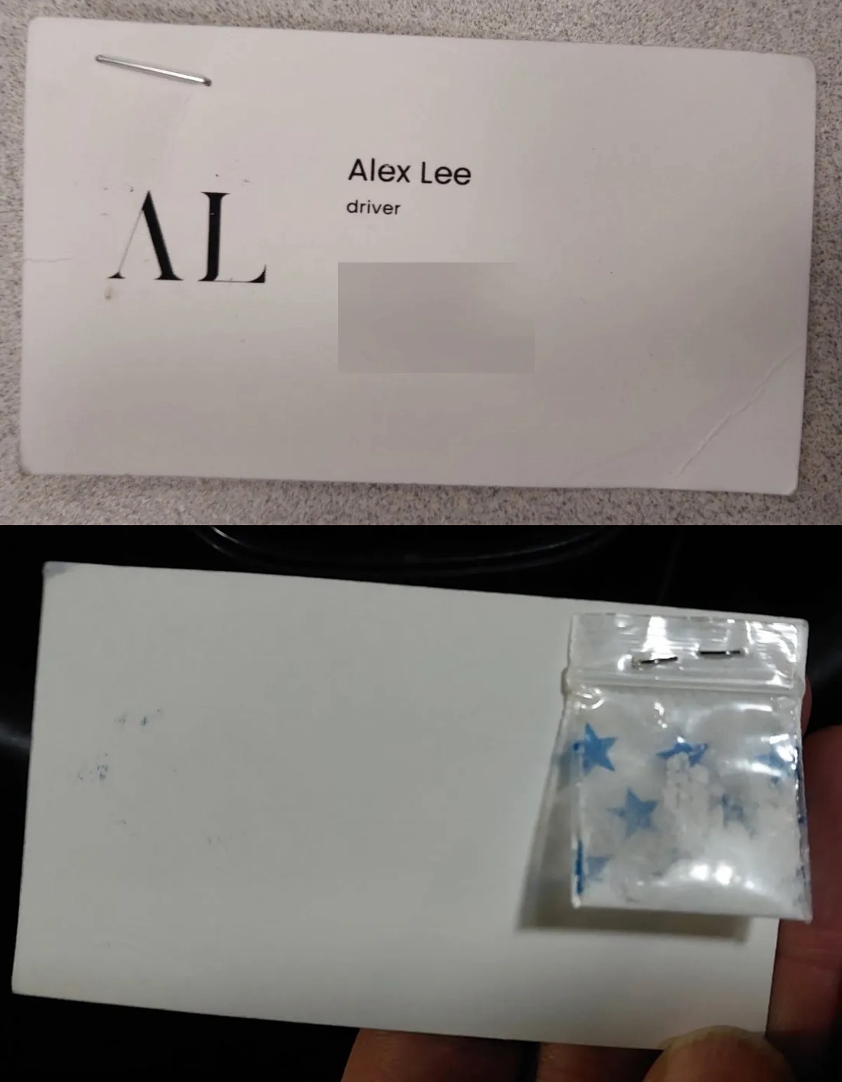 Alleged Drug Dealer Stapled Cocaine To Business Cards