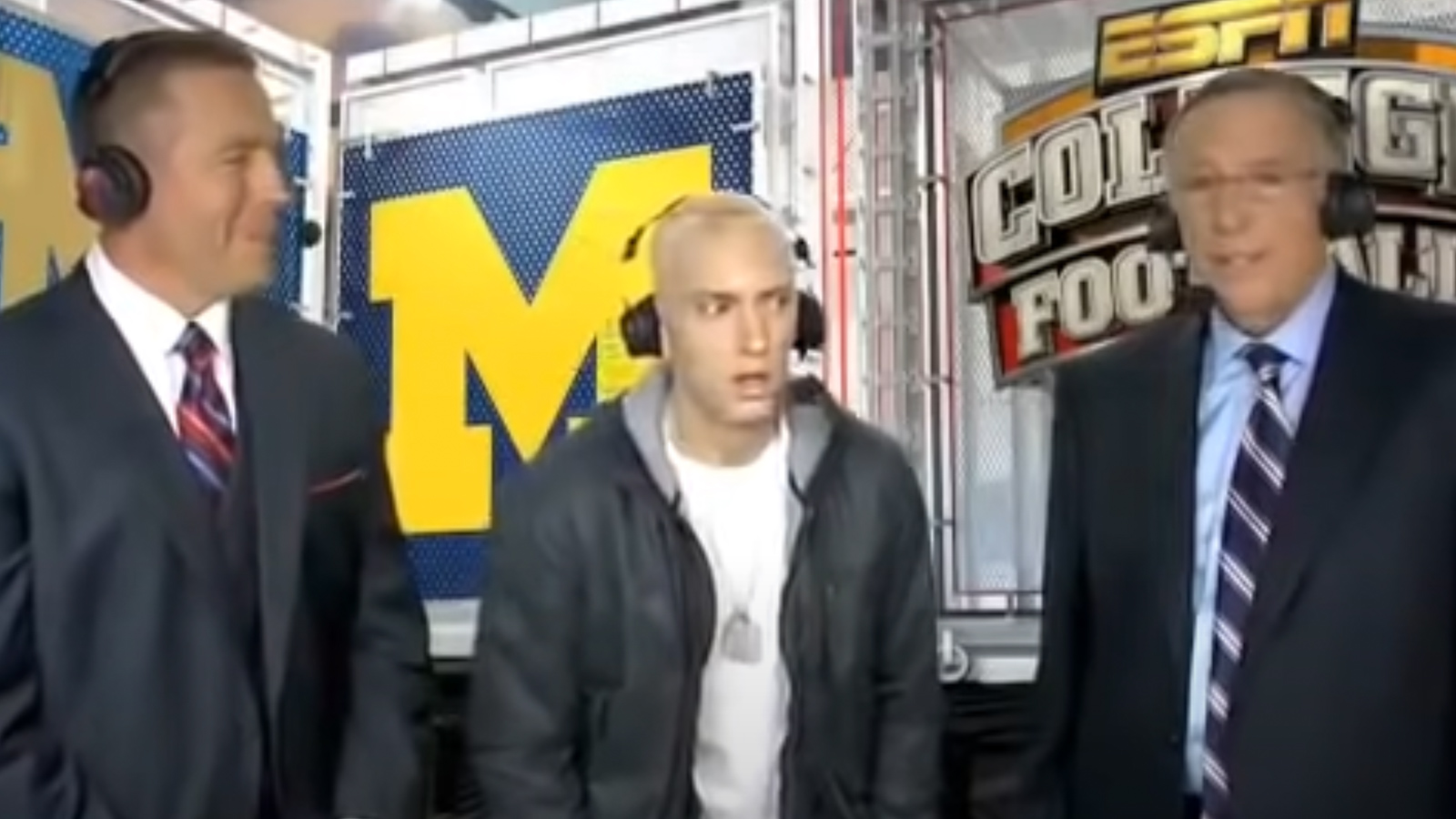 Brent Musburger Denies Eminem Was High During Interview