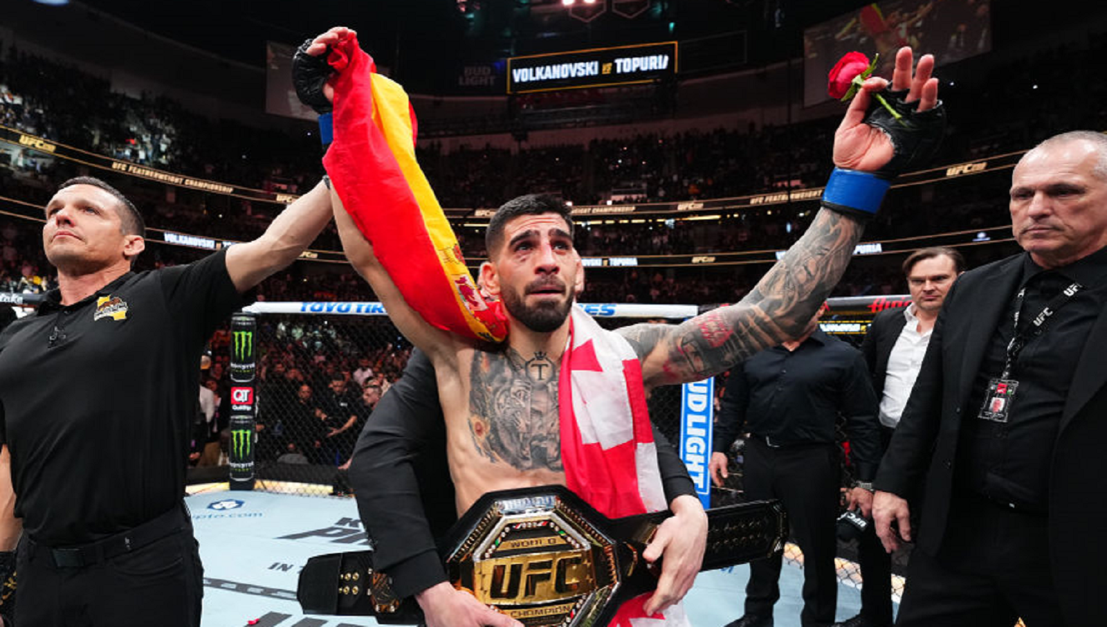 Jorge Masvidal Reacts To Ilia Topuria's 'Scary' Win Vs Alex Volkanovski ...