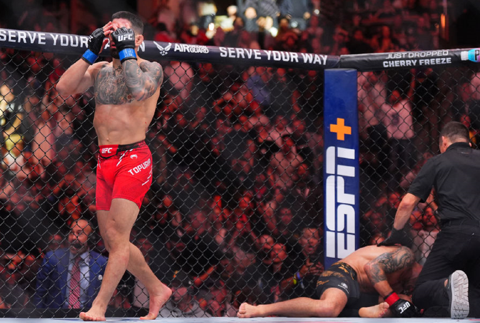 Alex Volkanovski Brutally Knocked Out By Ilia Topuria At UFC 298 - BroBible