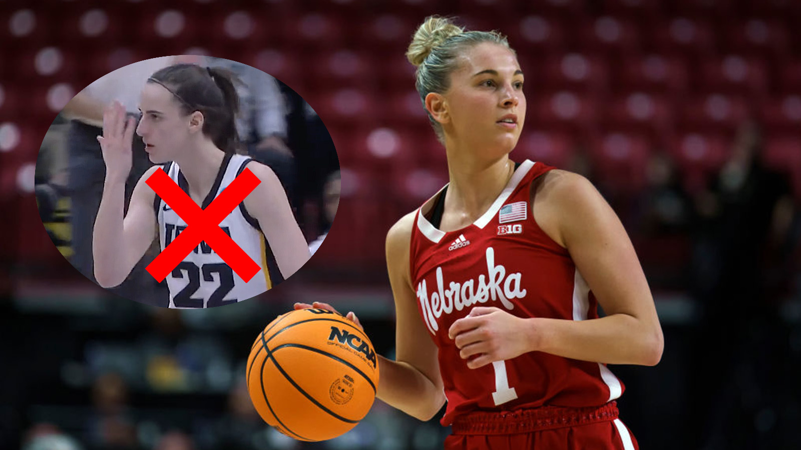 Nebraska Star Hits Caitlin Clark With Her Own Taunt After Upset Win
