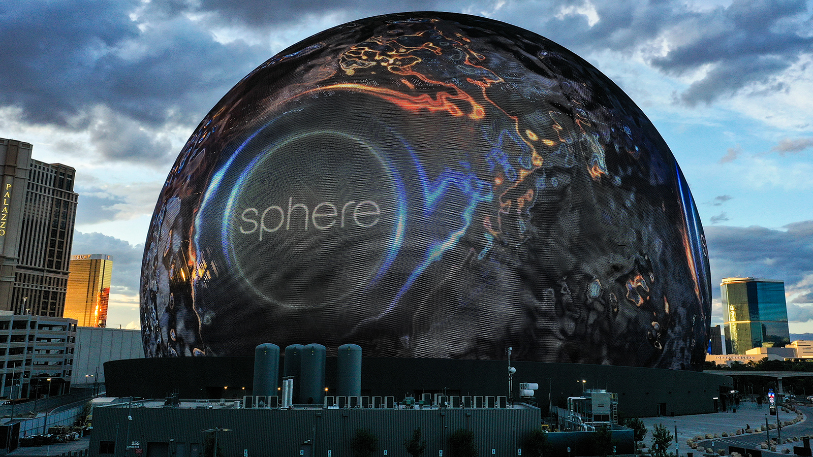 Man Causes Scene After Climbing The Sphere In Las Vegas