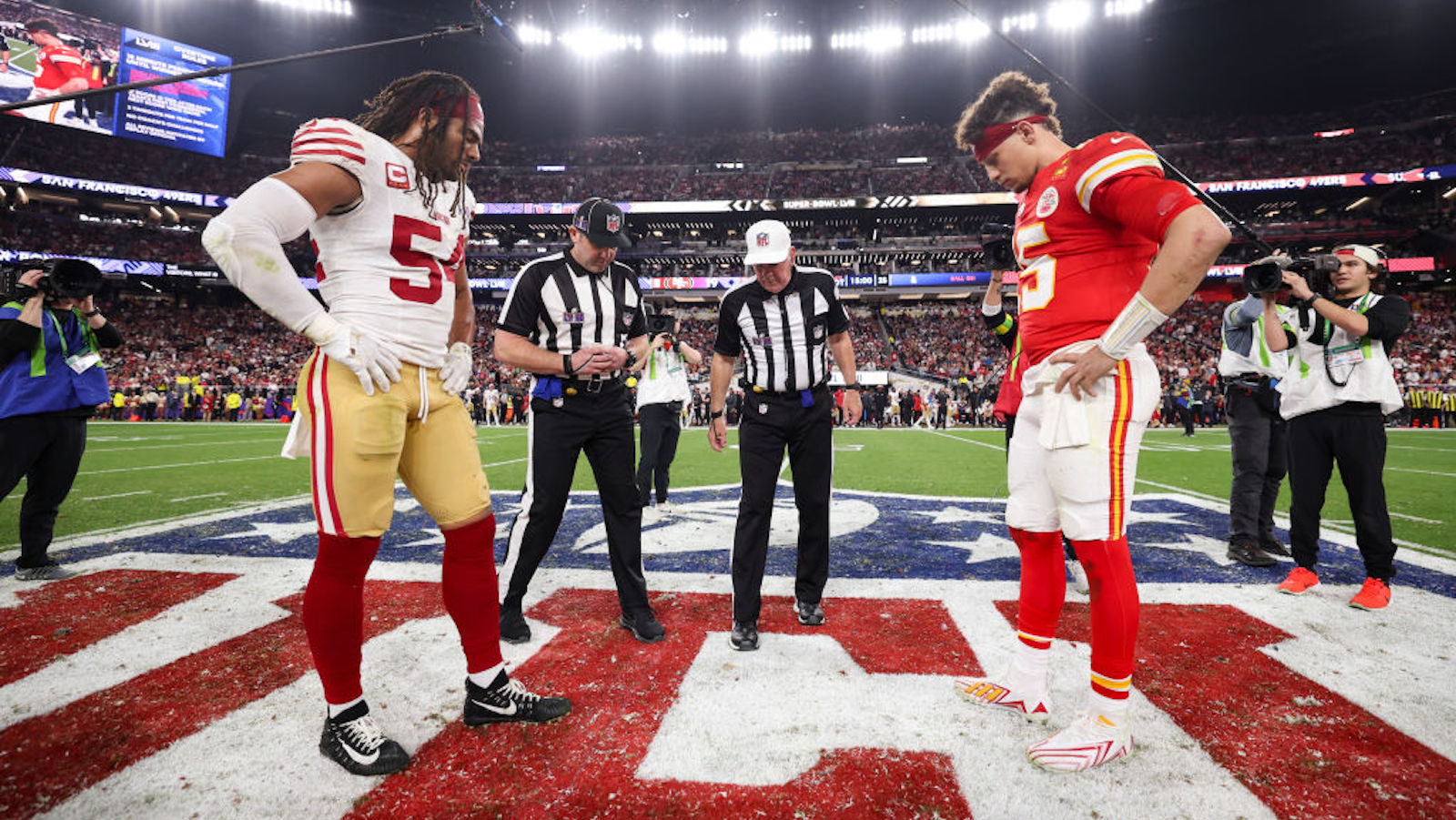 Video Shows Patrick Mahomes Stunned Reaction To OT Coin Toss