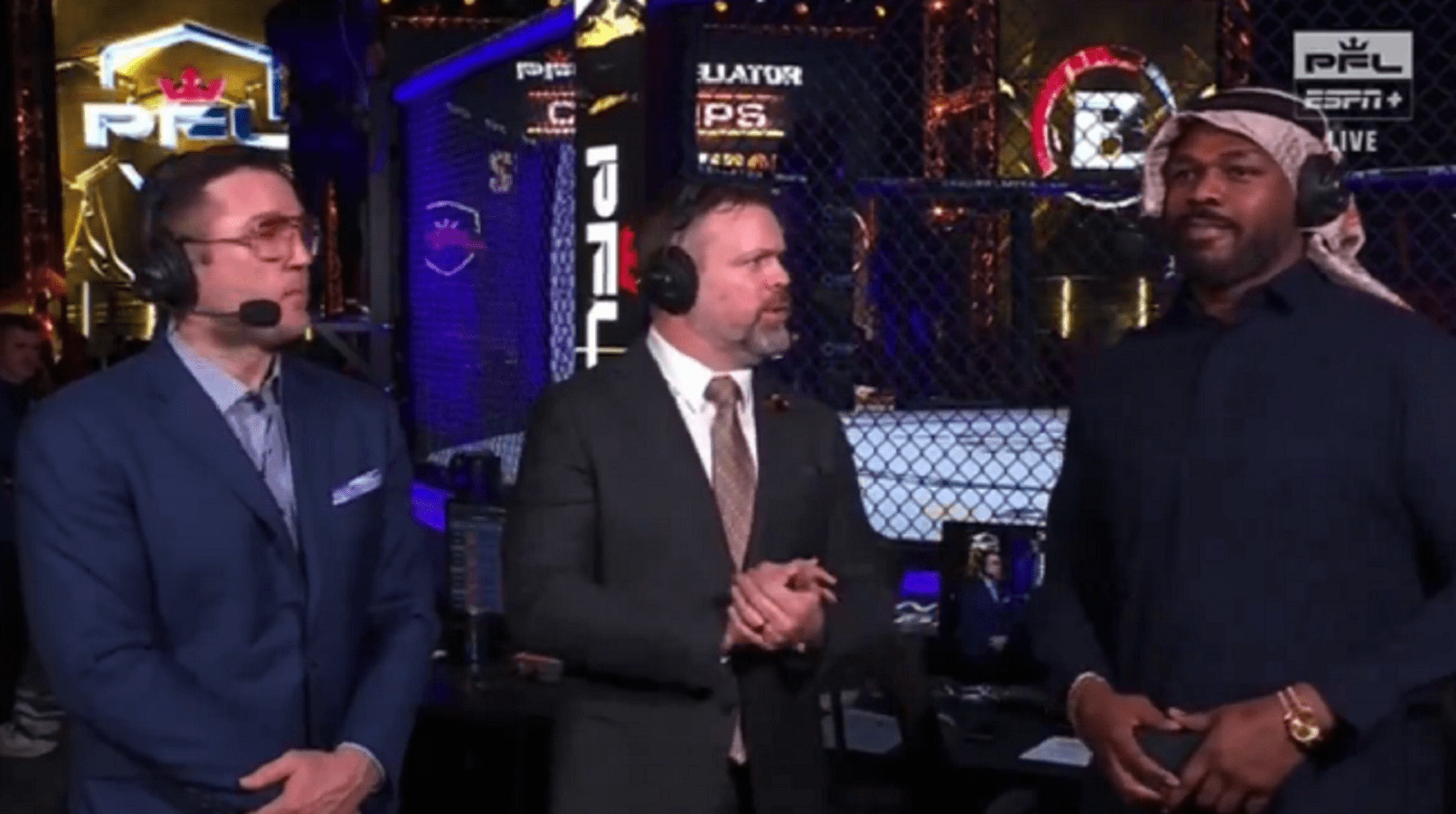 Francis Ngannou Calls Jon Jones 'Fat' During Jones' Awkward Appearance ...