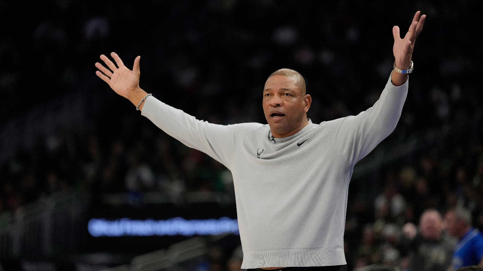 Joe Biden Holds Private Meeting With Bucks Coach Doc Rivers