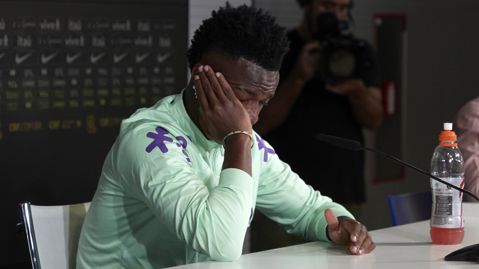 Vinicius Jr. Brought To Tears When Discussing Racist Abuse