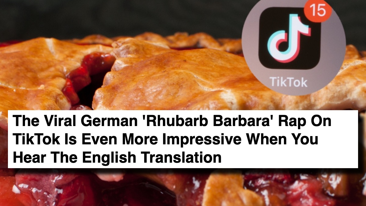 Viral 'Rhubarb Barbara' German Rap Song Explained In English