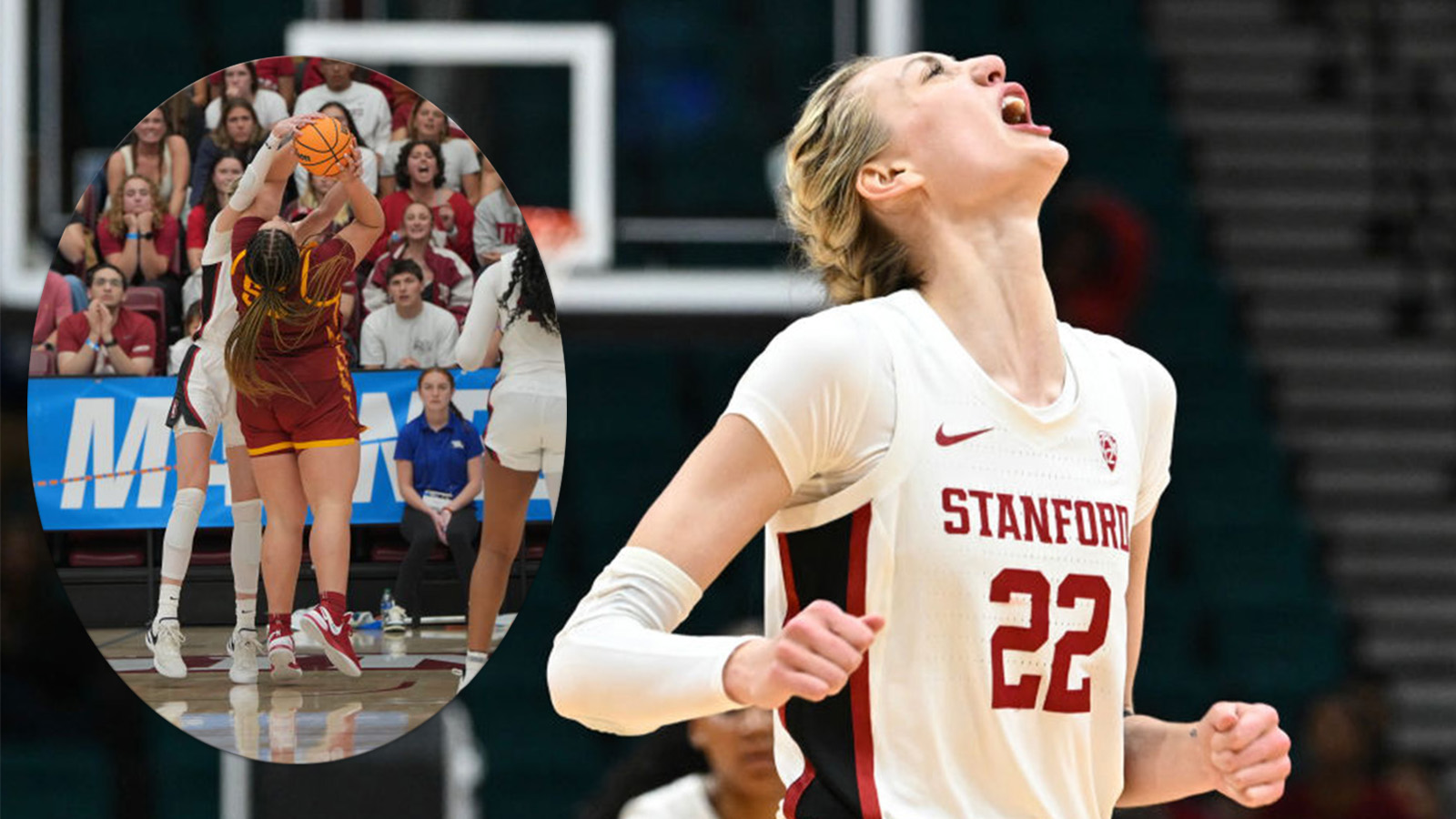Stanford WBB Star Curses At Ref In Ugly Moment After Hard Foul