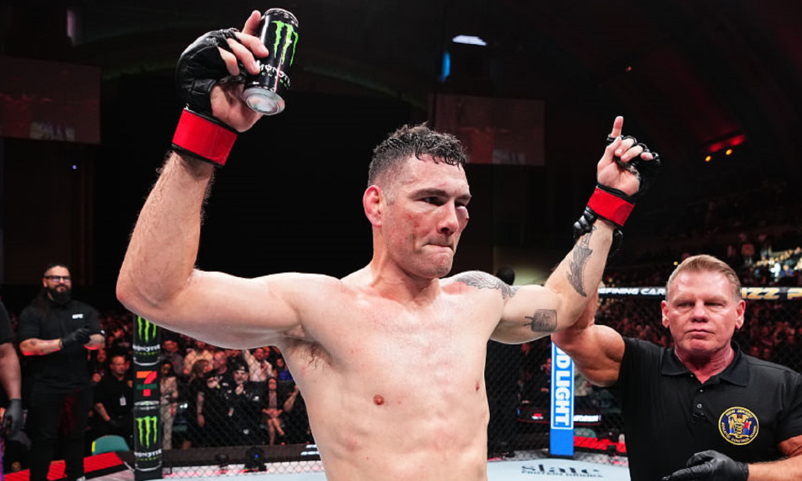 Chris Weidman Hits Opponent With Double Eye Poke Combo, Granted ...