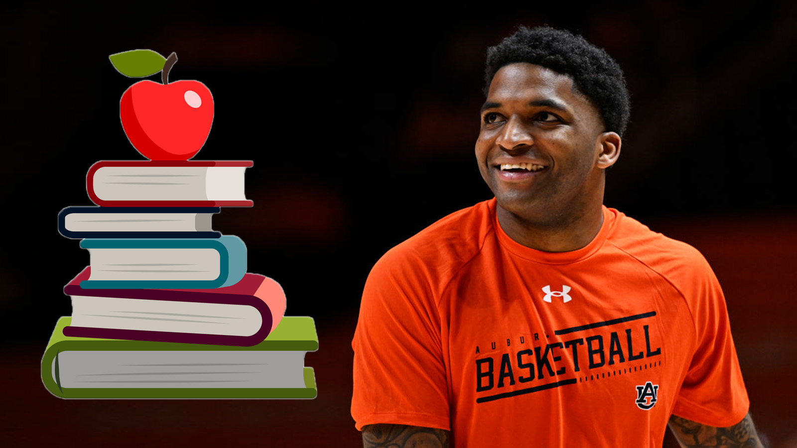 College Basketball Senior Appears To Do Homework During Game