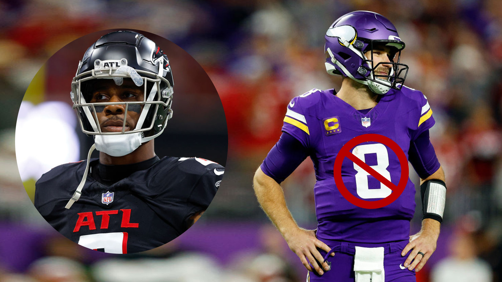 Kirk Cousins' New Jersey Number Causes Falcons Fans To Panic