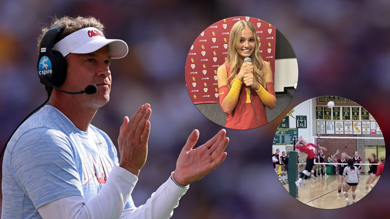Lane Kiffin's Daughter Commits To Play VBall At His Former School