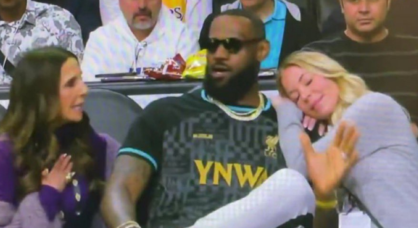 LeBron James' Smooth Line That Had Lakers Owner Jeanie Buss All Over ...