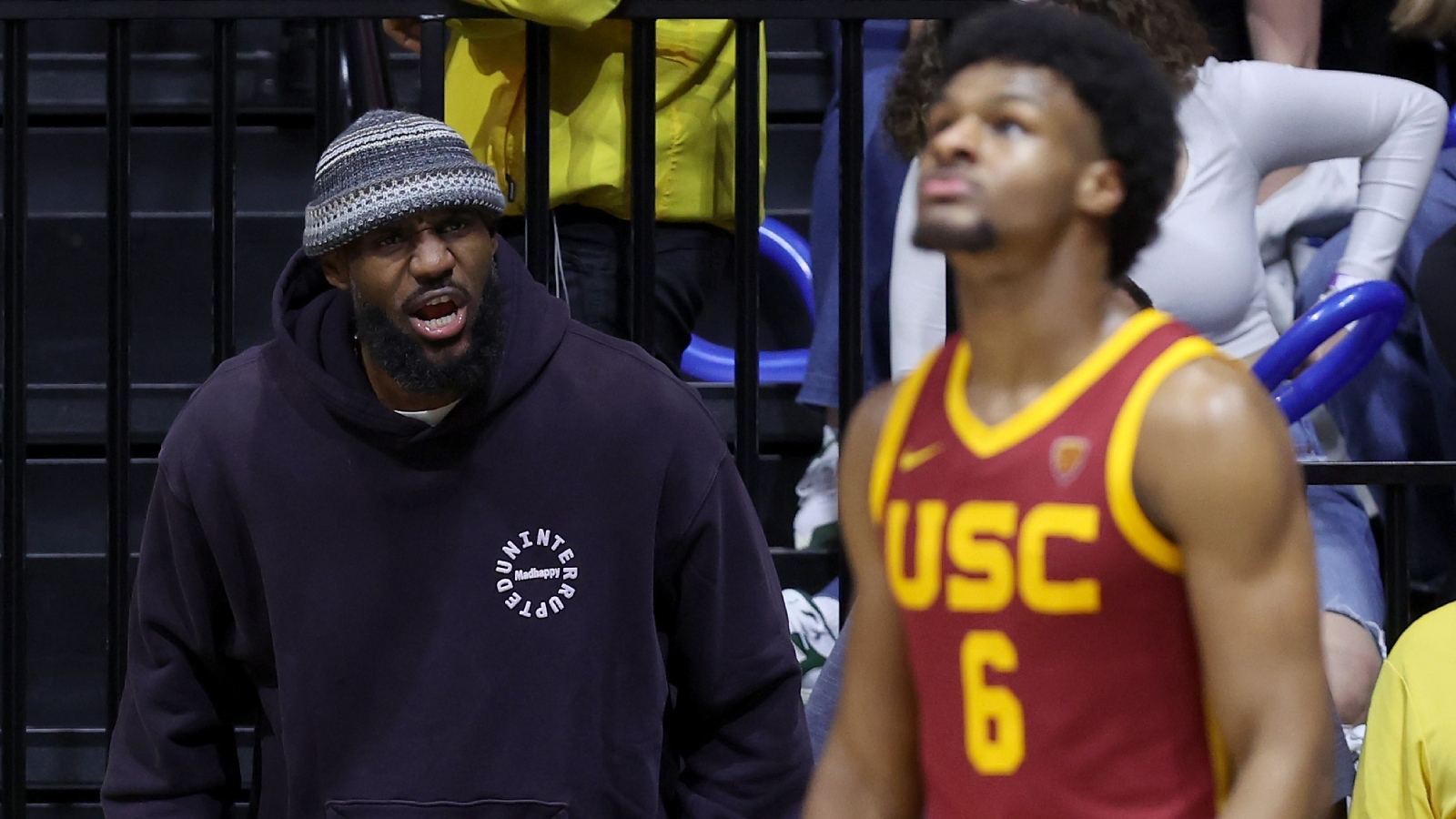 LeBron James Responds To Bronny's Transfer Decision