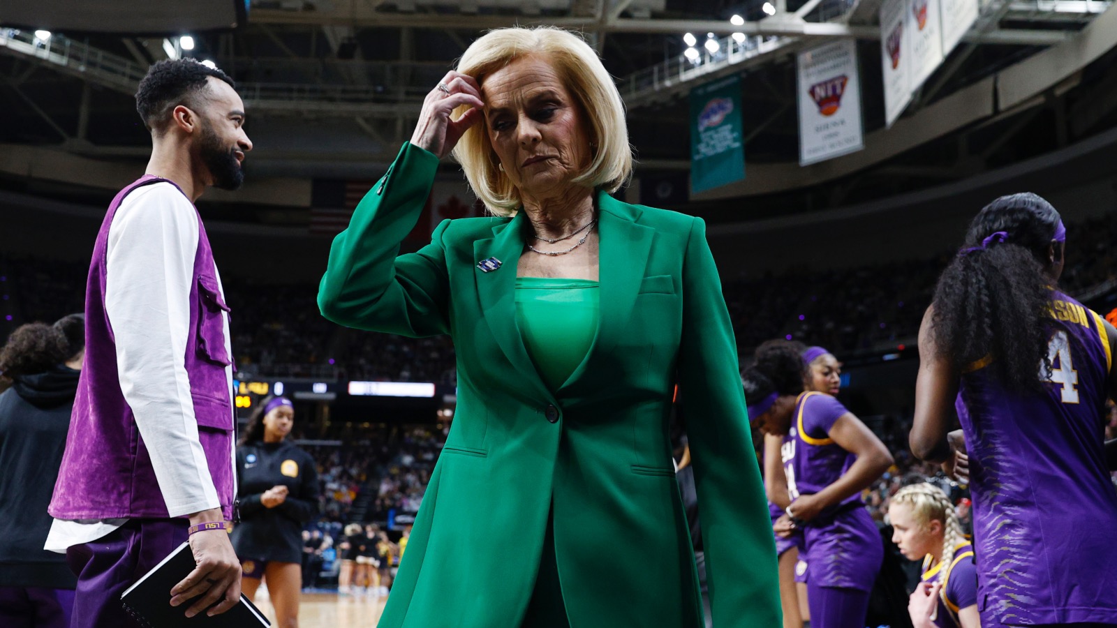 Fans Question Kim Mulkey's Game Plan Against Caitlin Clark