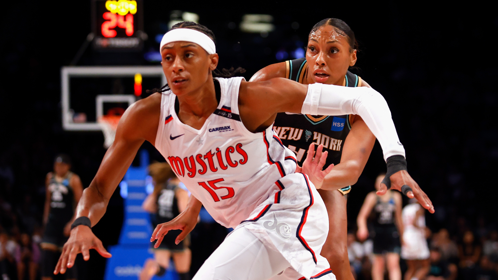 WNBA Star Brittney Sykes Shares Secret To Slowing Down Caitlin Clark