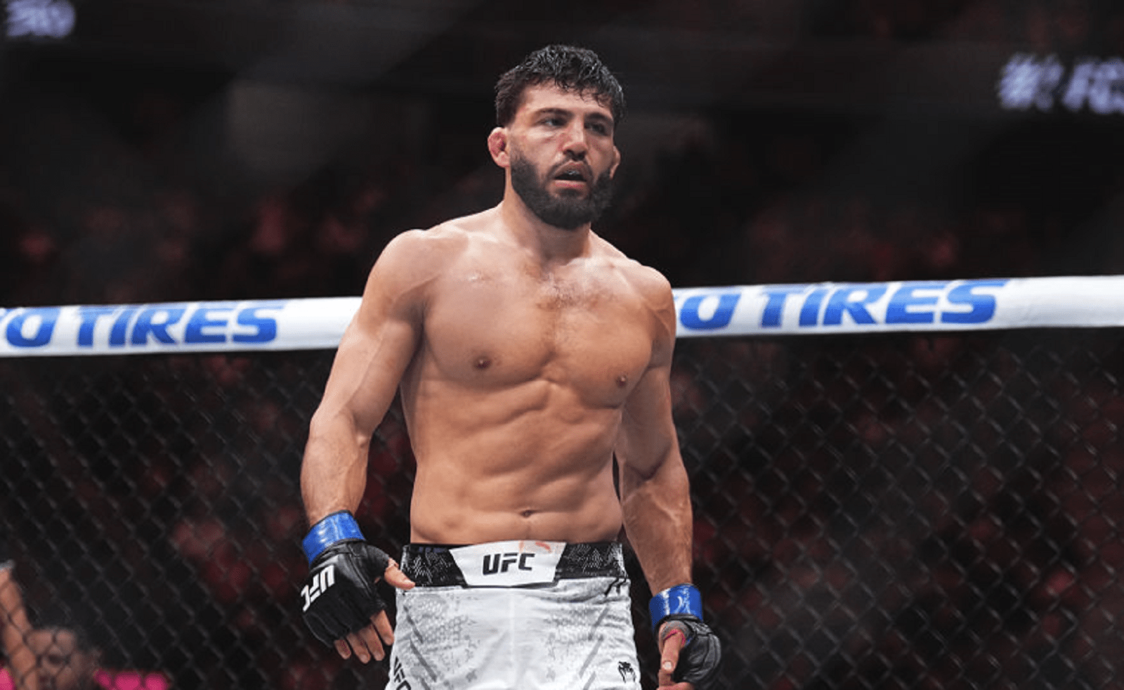 UFC's Arman Tsarukyan Punches Fan In The Face While Walking To Octagon ...