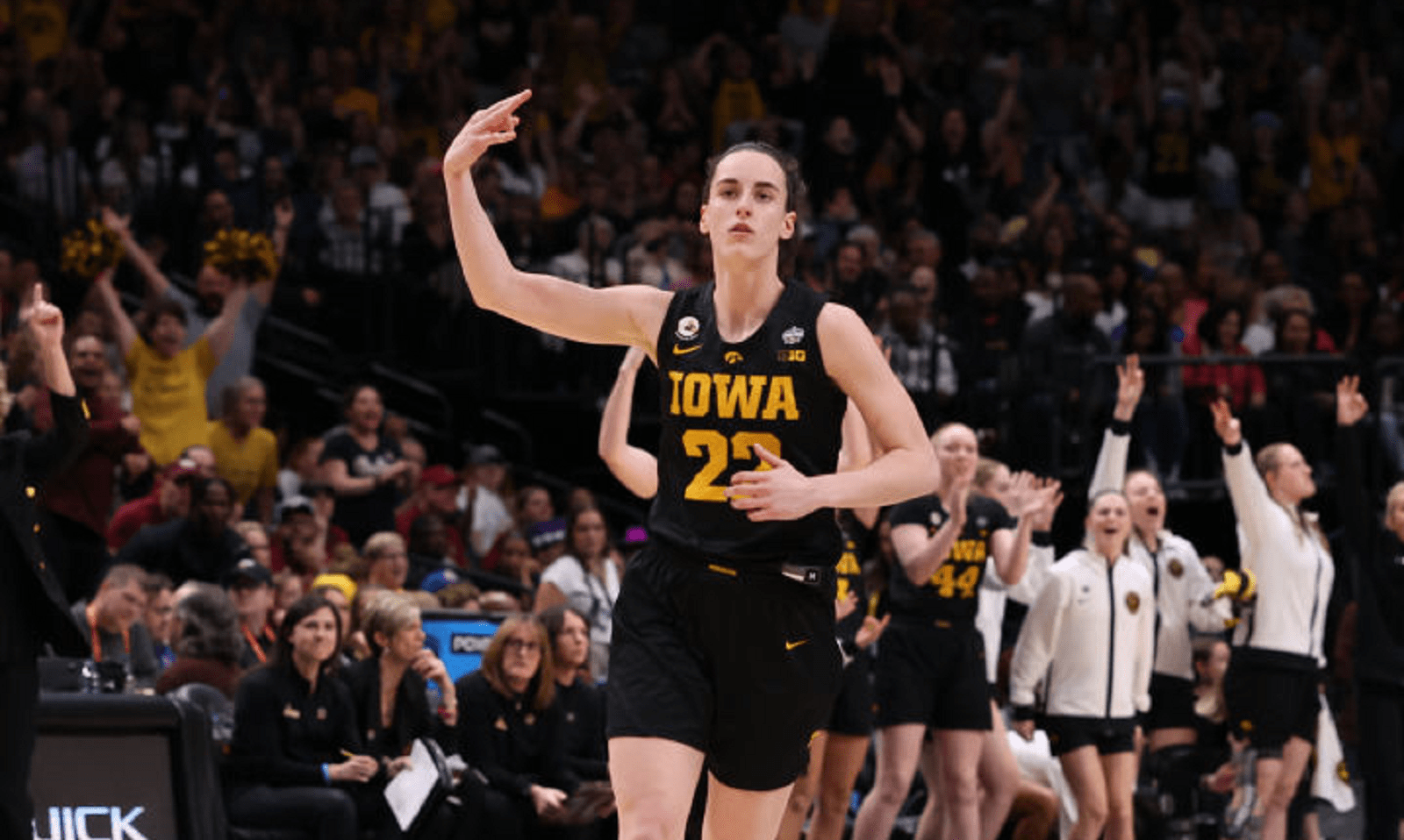 Caitlin Clark Hits Absurd Shot While Breaking Multiple NCAA Records ...