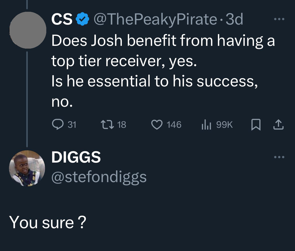 Bills Trade Stefon Diggs After He Claimed Josh Allen Needs Him