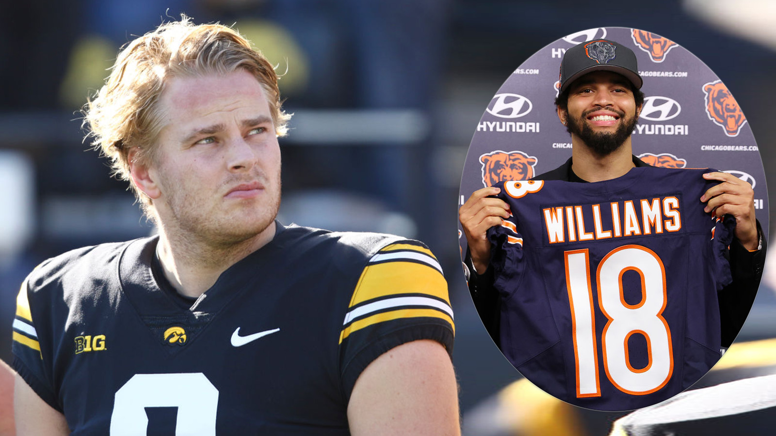 Caleb Williams Sent Savage Text To New Bears Punter Tory Taylor
