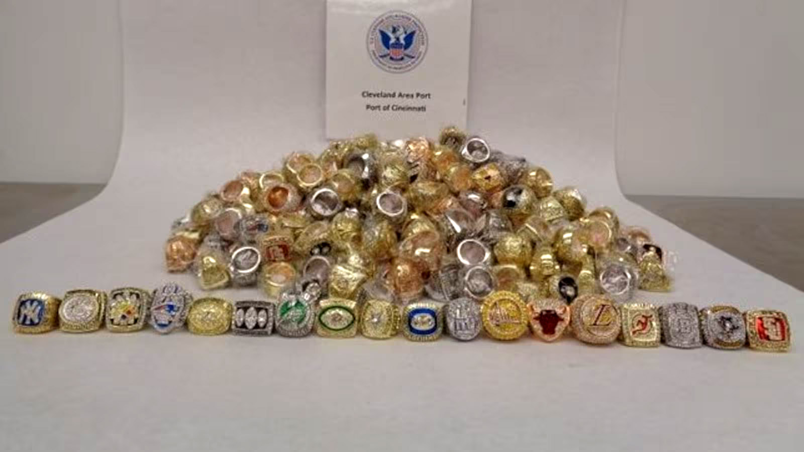 CBP Seizes $1.3 Million Worth Of Counterfeit Championship Rings