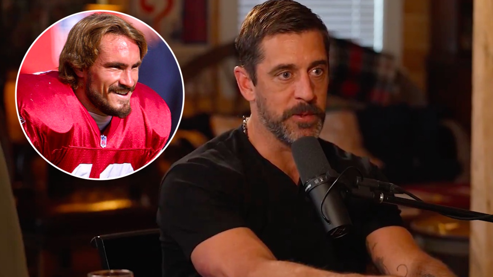 Aaron Rodgers Tells Tucker Carlson About Pat Tillman Theories